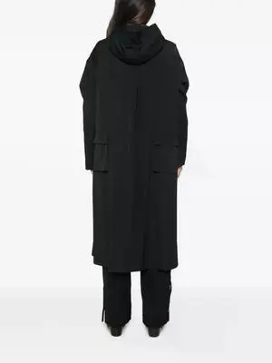 Yohji Yamamoto Hooded Longline Coat