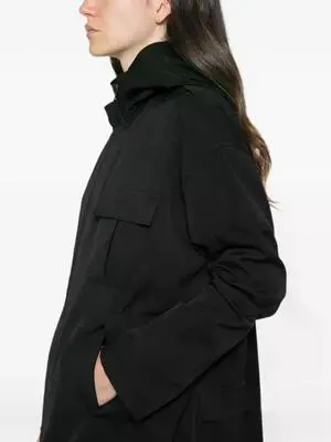 Yohji Yamamoto Hooded Longline Coat