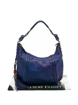 Gucci Guccissima Techno Horsebit Shoulder Bag