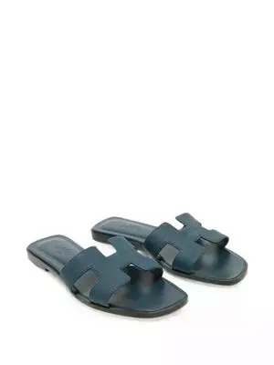 Hermès Oran H-motif Flat Sandals