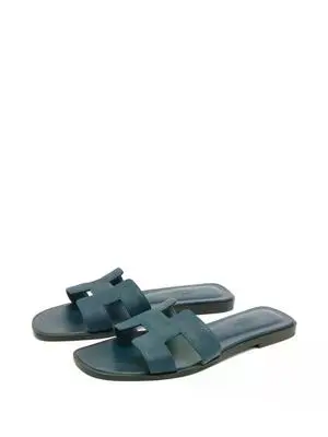 Hermès Oran H-motif Flat Sandals