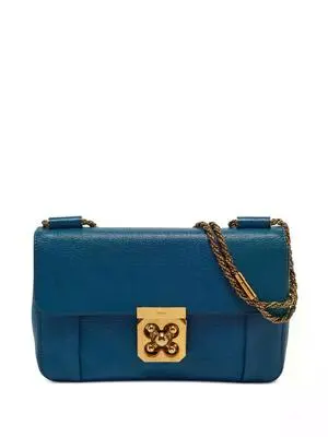 Chloé Elsie Turn-lock Shoulder Bag - Blue