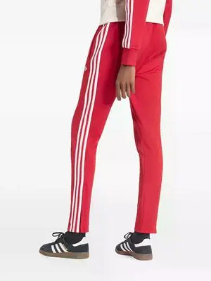 Adidas Sst Tp Logo-embroidered Track Pants - Red