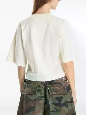 Palm Angels Curved-logo Boxy Tee