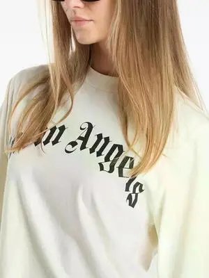 Palm Angels Curved-logo Boxy Tee