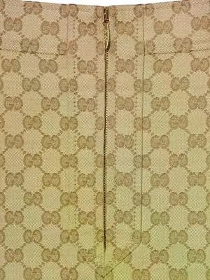 Gucci Gg Monogram Mini Skirt