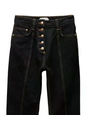 Versace High-waist Straight Jeans