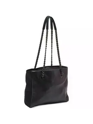 Prada Chain-link Zip-top Tote Bag
