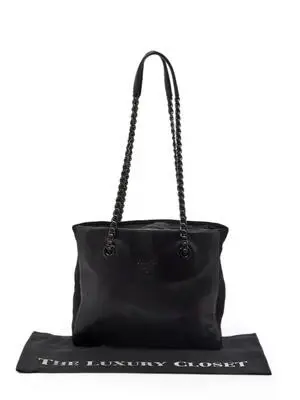 Prada Chain-link Zip-top Tote Bag