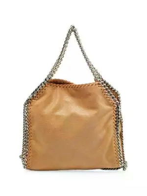 Stella McCartney Falabella Whipstitched Tote Bag - Neutrals