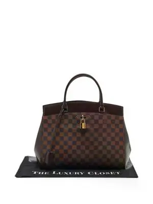 LOUIS VUITTON 2015 Mm Damier Ebene Rivoli Tote Bag