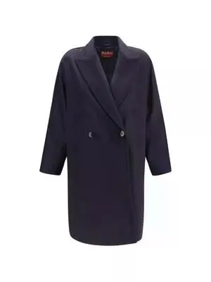 Max Mara Double-breasted Notched Lapel Coat