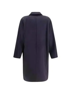 Max Mara Double-breasted Notched Lapel Coat