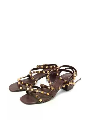 Valentino Garavani Rockstud Ankle-strap Sandals