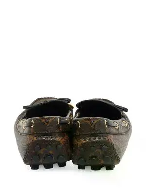 LOUIS VUITTON Gloria Monogram Flat Loafers