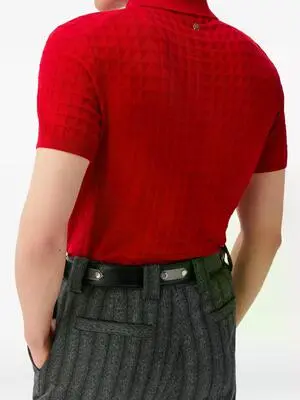 Versace Wool Knit Polo