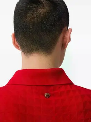 Versace Wool Knit Polo