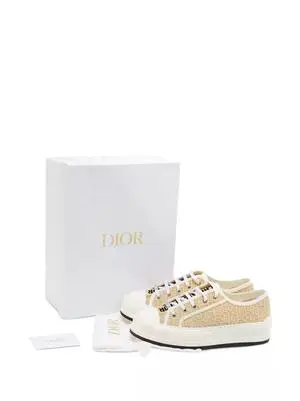 Dior Walk'n' Oblique Jacquard Lace-up Low-top Sneakers