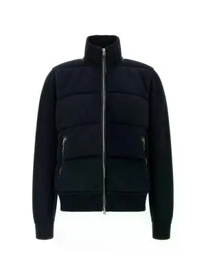 TOM FORD Quilted Ribbed-knit Jacket