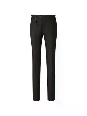 Marco Pescarolo Tailored Trousers With Detachable Logo Charm