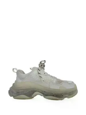 Balenciaga Triple S Clear Sole Sneakers - White
