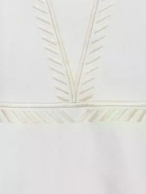 Stella McCartney Embroidered V-neck Long Sleeve Tunic