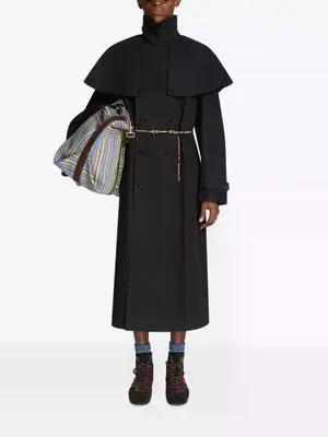 Dries Van Noten Printed Leather Belt