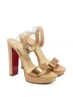 CHRISTIAN LOUBOUTIN Platform Ankle-strap Sandals