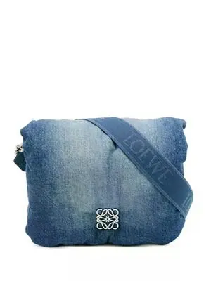 Loewe Goya Puffer Shoulder Bag - Blue