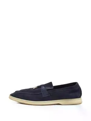 Loro Piana Summer Walk Loafers - Blue