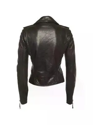 Balenciaga Zip-up Leather Jacket