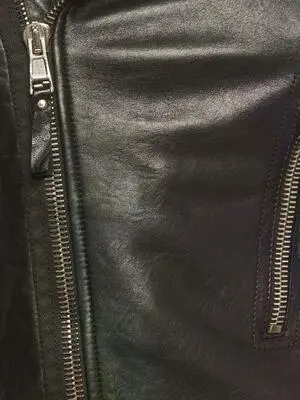 Balenciaga Zip-up Leather Jacket