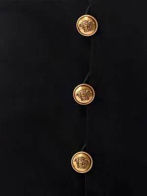 Versace Stretch Viscose Cady Mini Dress