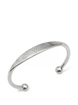 LOUIS VUITTON Jonc Monogram Cuff Bracelet