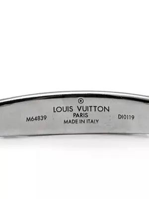 LOUIS VUITTON Jonc Monogram Cuff Bracelet