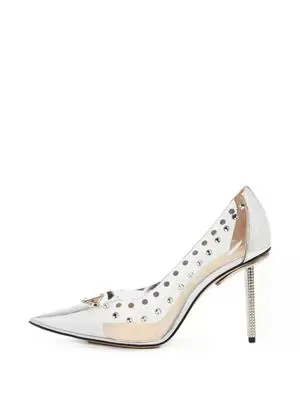 Mach & Mach Diamond Dreams Crystal-embellished Pumps