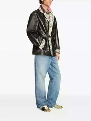 Dries Van Noten Belted Coated Jacket