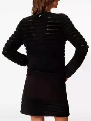 TWINSET Knitted Jacket With Gold-tone Buttons