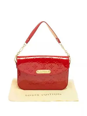 LOUIS VUITTON Rodeo Drive Monogram Vernis Tote Bag - Red