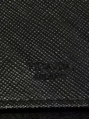 Prada Saffiano Lux Zip-around Wallet
