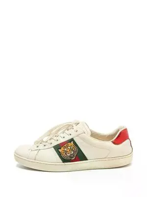 Gucci Ace Tiger Embroidered Sneakers