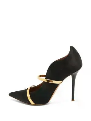 MALONE SOULIERS Maureen Curved-strap Pumps