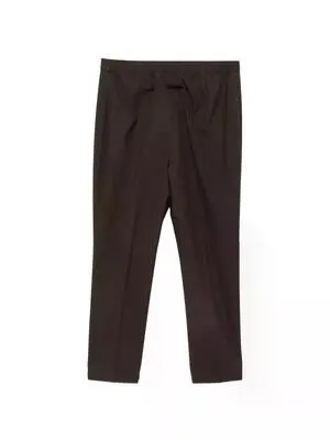 Marina Rinaldi Pressed-crease Slim-fit Trousers