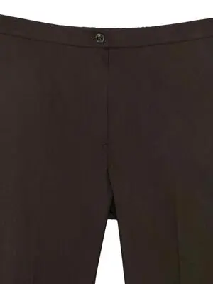 Marina Rinaldi Pressed-crease Slim-fit Trousers