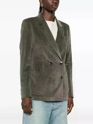 Tagliatore Double-breasted Corduroy Blazer