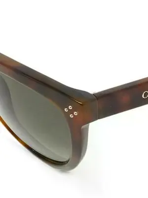 Chloé Tortoiseshell-effect Cat-eye Sunglasses