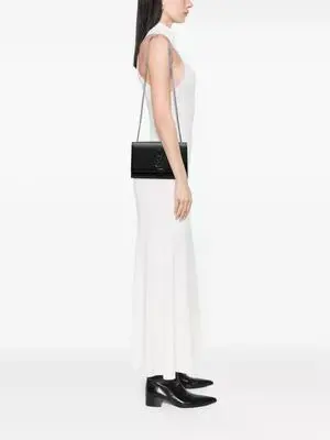 Saint Laurent 2013 Medium Grain De Poudre Monogram Kate Crossbody Bag