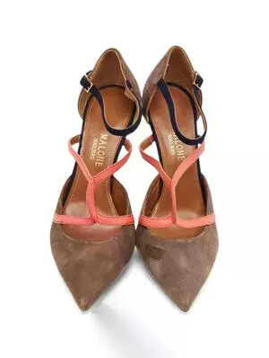 MALONE SOULIERS Veronica Pointed-toe Heeled Pumps