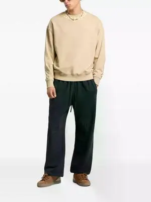 Palm Angels Crew Neck Sweater With Neck Logo