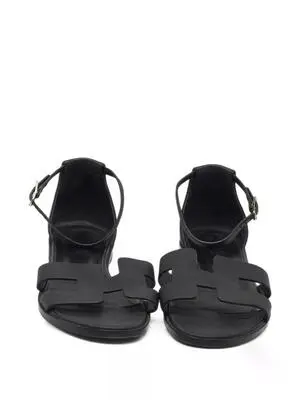 Hermès Santorini Ankle-strap Flat Sandals